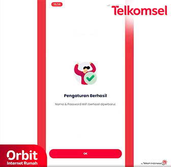 Cara Ganti Password WiFi Telkomsel Orbit